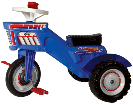 Big Wheel Blue Tractor